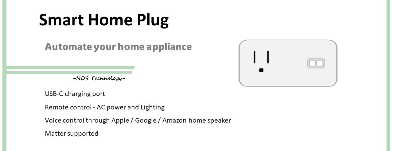 Smart Home Plug - NDS technology